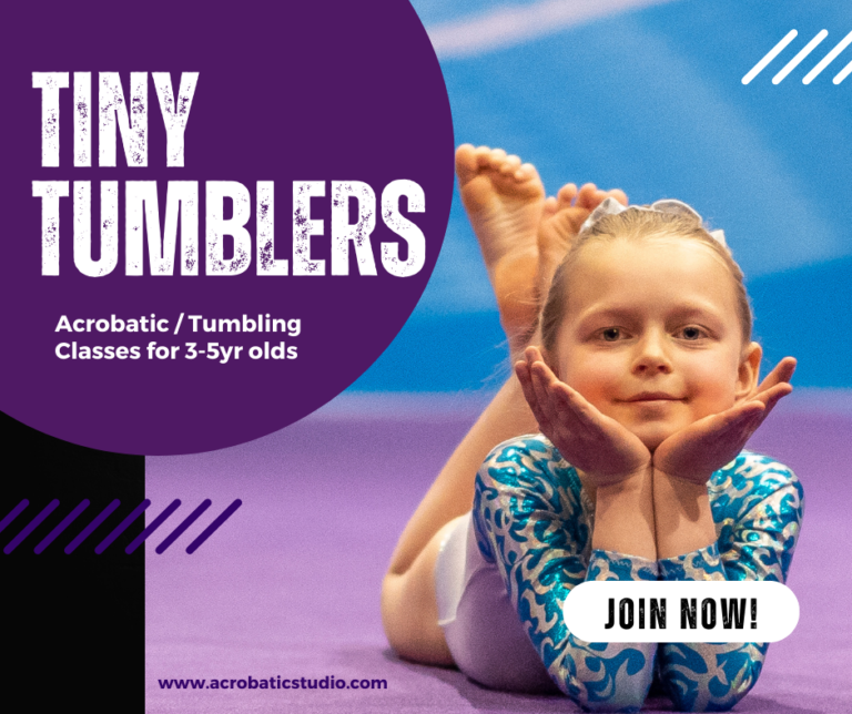 Tiny Tumblers (3-5yrs) – Acrobatic Studio pro shop